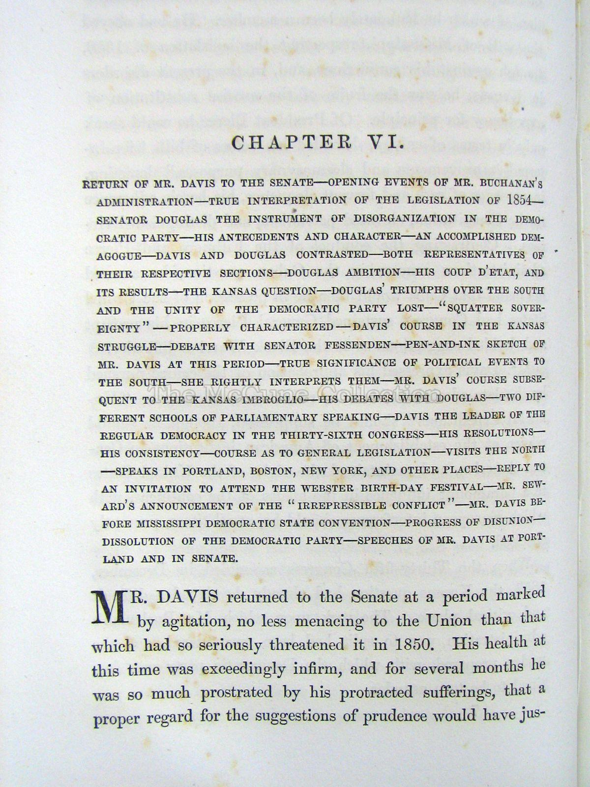 The Life of Jefferson Davis • The McCune Collection